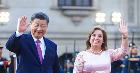 Dina Boluarte Recibe A Xi Jinping En Palacio Y Anuncia Optimización De