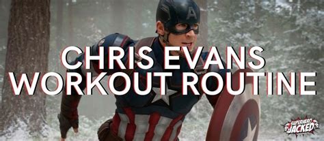 Chris Evans Træning Og Diæt Opdateret Træn Som Captain America Wechsel