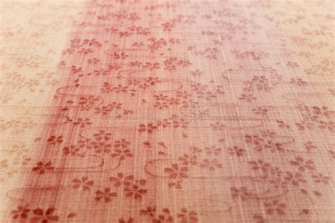 Floral Pattern Fabric Stock Photo Image Of Retro Japan 27535114