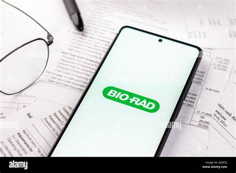 West Bangal India April 20 2022 Bio Rad Laboratories Logo On Phone Screen Stock Image