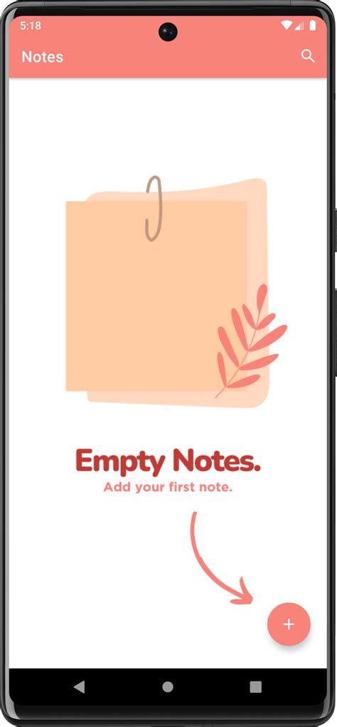 the notes app prerequisites and xml design android knowledge