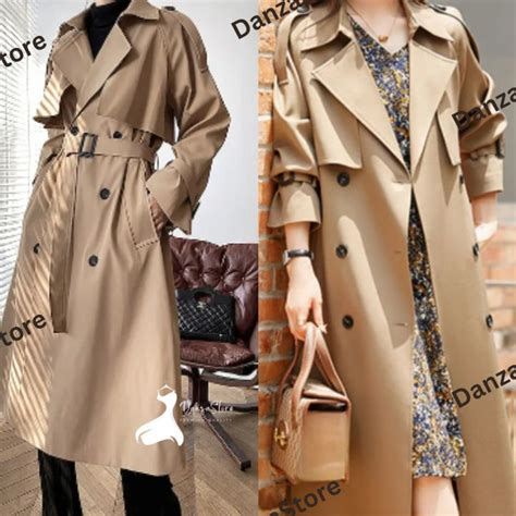 Beige Long Coat Trench Coat Women Women Trench Coat Women Jacket