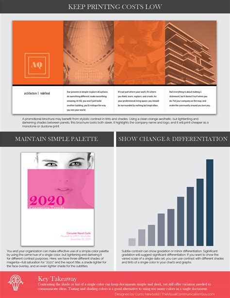 Contrast Rule Contrast Tints And Shades The Visual Communication Guy