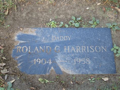 Roland George Harrison 1904 1958 Find A Grave Memorial