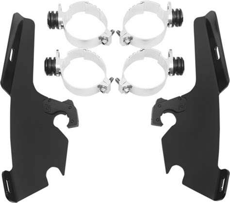 Memphis Shades Trigger Lock Mount Kit For Batwing Fairing Mem8999 Ebay
