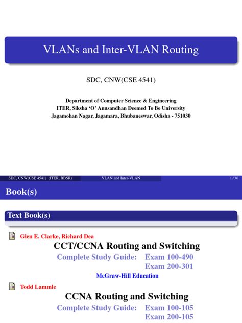 vlan and intervlan communication pdf network switch computing