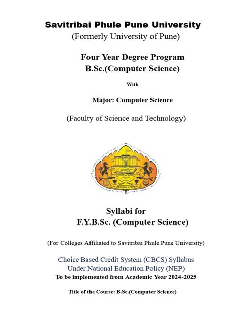 Fy Bsc Computer Science05082024 Pdf