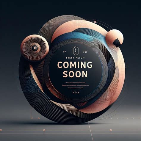 Premium Photo Vector Coming Soon Background With Focus Light Effect Design