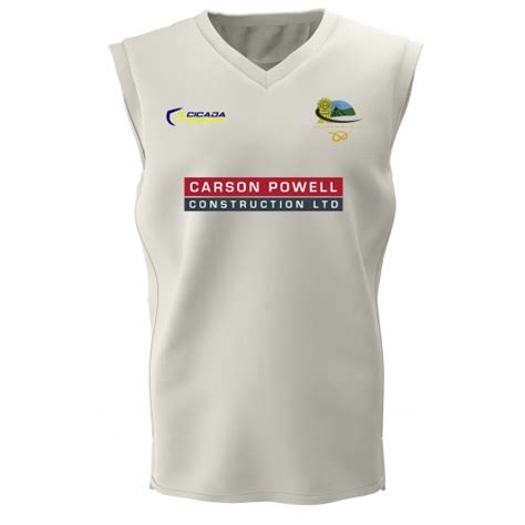Knypersley Cc Pro Cricket Slipover Cicada Sports