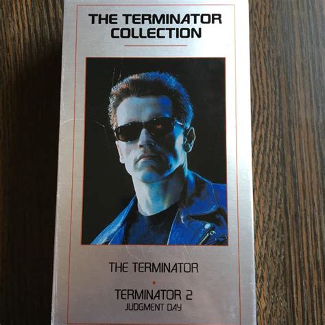 Best The Terminator And Terminator 2 Judgement Day Vhs Arnold
