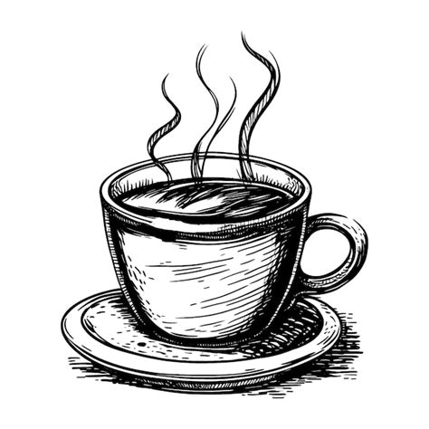 Coffee Art Sketch At Fernando Ward Blog