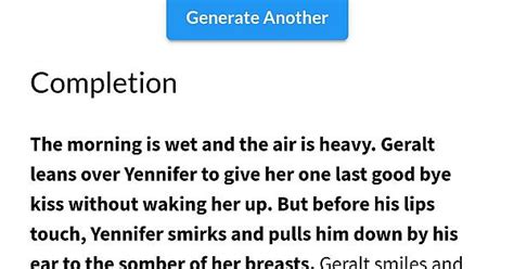 so this ai can write your fan fic for you album on imgur