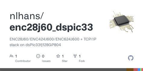 Github Nlhansenc28j60dspic33 Enc28j60enc424j600enc624j600 Tcp