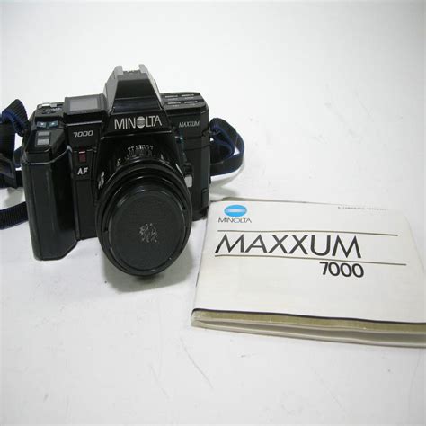 Minolta Maxxum 7000 35mm Slr W 50mm F1 7 35mm Film Cameras 35mm Slr