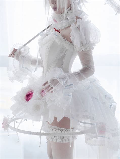 White Princess Puff Sleeves Wrist Cuffs