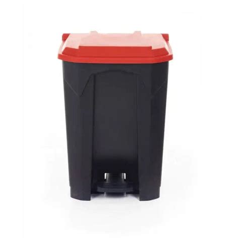 Pedal Bins With Coloured Lids 50 Litres