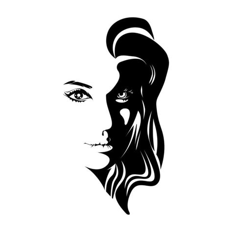 Woman Face Vector Art Icons And Graphics For Free Download