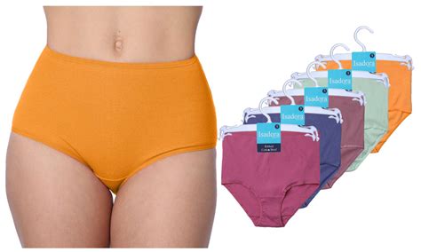 Bulk Womens Cottonspandex Panties Briefs 5 Colors 5 7