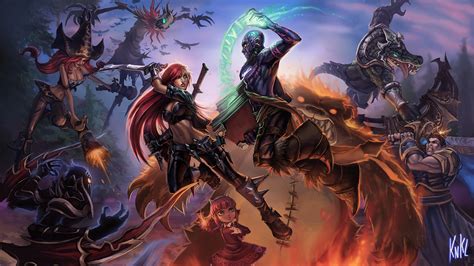 Epic League Of Legends Hd Wallpaper Champions Clash 1920x1080