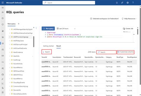针对 microsoft sentinel data lake 运行 kql 查询（预览版） microsoft security