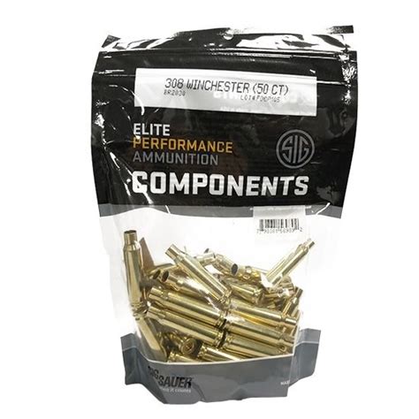 Sig Sauer Component Brass 308 Win 50 Ct Ar15discounts