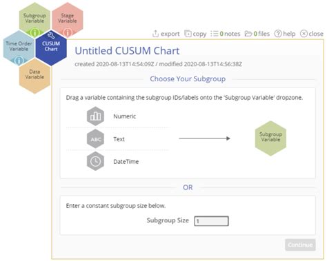 cusum chart tutorial moresteam