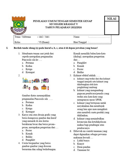 pts soal kelas 6 tema 1and2 sub 3and1 pdf