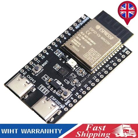Esp32 C6 Minimum System Board Dual Type C Esp32 C6 Wroom 1 Risc V 512kb Sram £899 Picclick Uk