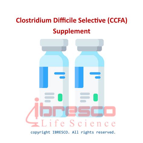 C Difficile Selective Supplement کلستریدیوم دیفیسیل ساپلمنت Ibresco