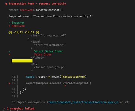 Jest How To Update Snapshot Tests By Michael T Andemeskel Medium