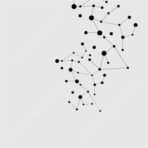 Vector Abstract Molecular Connection Technology Design For Medicine