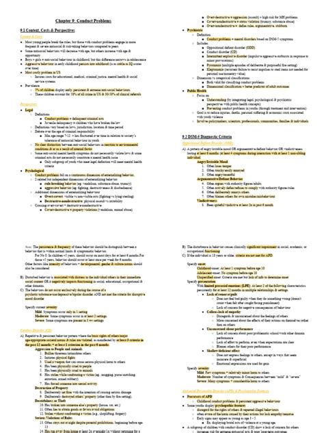 Conduct Disorders Pdf Antisocial Personality Disorder Anti Social Behaviour