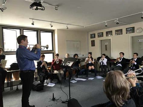 Jeff Purtle Masterclass At Wells Cathedral School In England Trumpet
