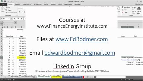Excel Tools To Make Calander Youtube