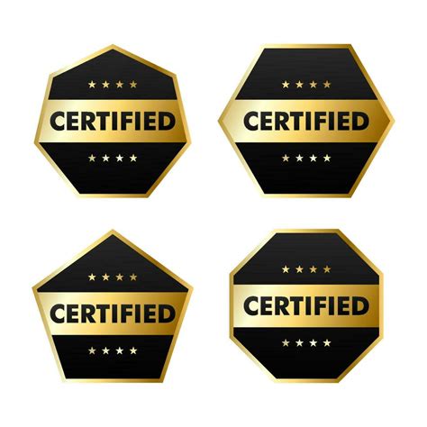 Certification Stamp Vector Art Icons And Graphics For Free Download