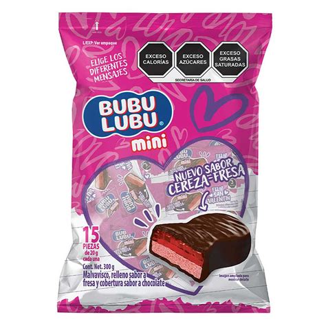 Bubulubu Mini Pink 300g Chedraui