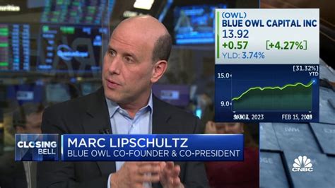 Our Model Is About Steady Predictable Growth Says Blue Owl Capital Co Founder Marc Lipschultz