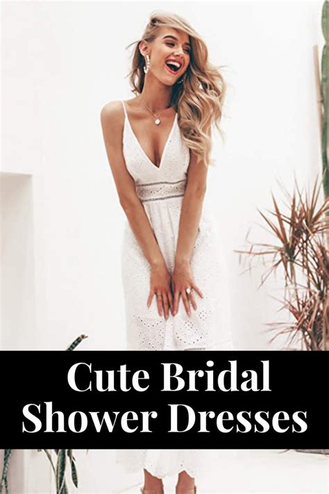 38 Cute Bridal Shower Dresses For Bride 2022 For Every Budget