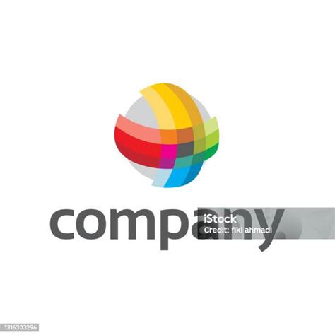 Bola Dunia Template Logo Sederhana Modern Ilustrasi Stok Unduh Gambar Sekarang Alfabet