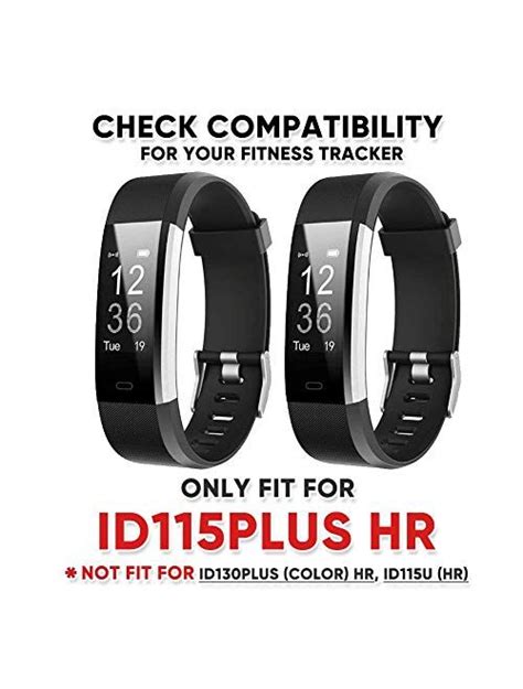 Buy Zururu Veryfitpro Id115plus Hr Replacement Bands For Veryfit Pro