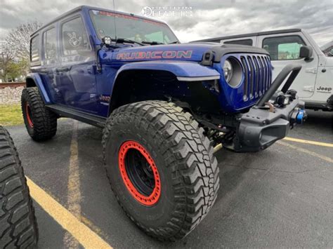 2019 Jeep Wrangler With 17x9 38 Kmc Km235 And 40 13 5r17 Mickey