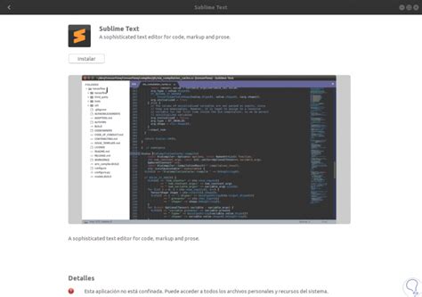 Cómo Instalar Sublime Text 3 En Ubuntu 1804 Solvetic