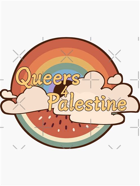 Queers For Palestine Sticker For Sale By Ashoweroverlord Redbubble