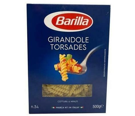 Макароны Barilla Girandole Torsades n.34 Джирандоле 500 г Италия (опт 5 ...