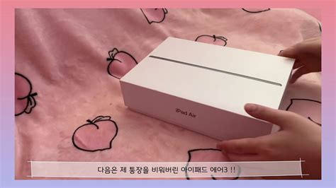 아이패드 에어3 And 악세서리 리뷰 💸 필름케이스파우치스티커 Youtube