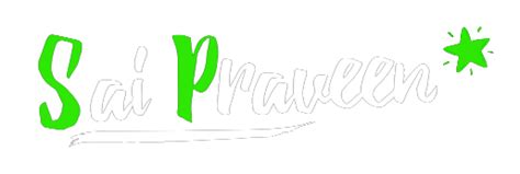 Sai Praveen Web Developer