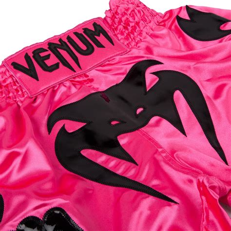 Venum Bangkok Inferno Muay Thai Shorts Rosaschwarz Venum Deutschland