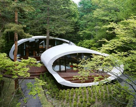 From The Sea To The Forest With Shell Japan A Shell Shaped Structure