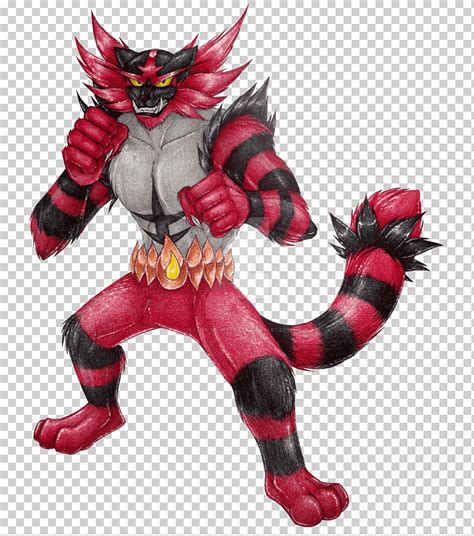 Incineroar Pokémon Fan Art Pokemon Personaje De Ficción Pokemon