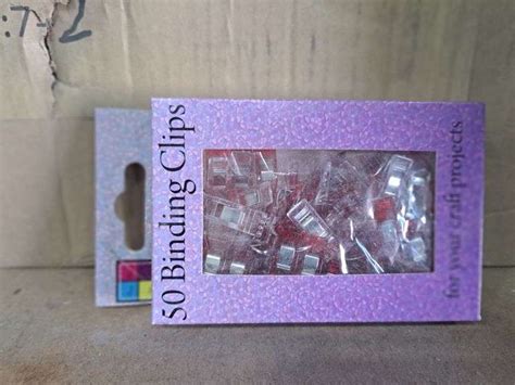 6 Boxes Of Binding Clips Sierra Auction Management Inc
